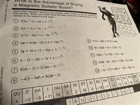 What Is The Advantage Of Buying A Magnetic Bulletin Board Math