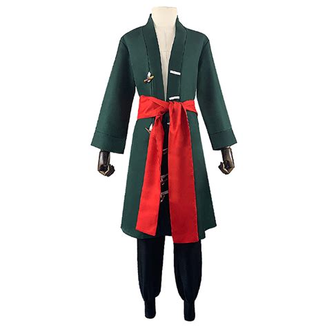 Roronoa Zoro Green Cosplay One Piece My Japan Clothes