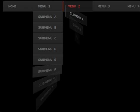 Whirling CSS3 Dropdown Menu Template Site Menu Template Templates