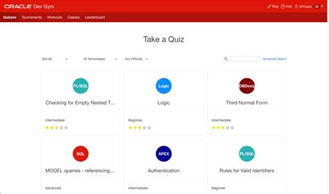 Latest Ui For Oracle Dev Gym