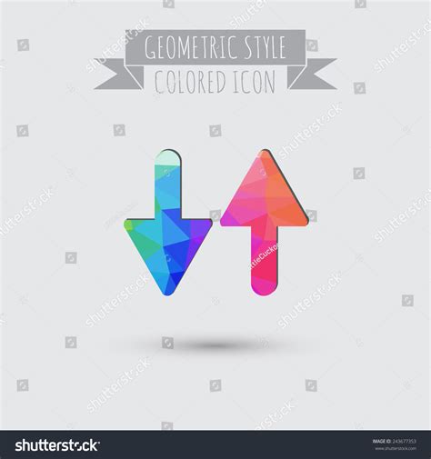 Two Arrow Sign Reload Symbol Stock Vector Royalty Free Shutterstock