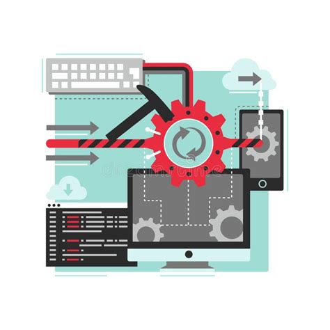 Software Development Process Stock Illustrations 40788 Software