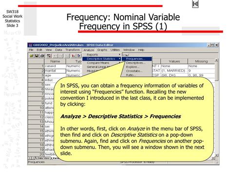 Ppt Frequency Nominal Variable Practice Problem Powerpoint