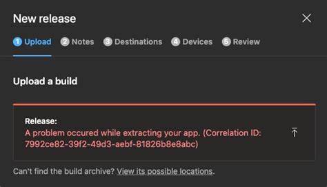 Errors Hapends When Upload Ipa To Distribute Release · Issue 1855