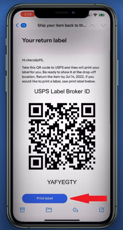 How To Get A Usps Qr Code To A Printable Shipping Label
