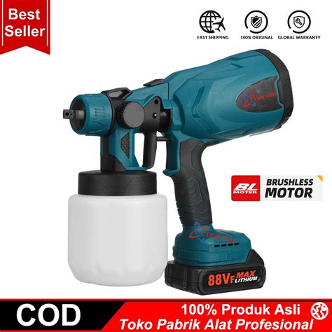 Jual W Ml Electric Spray Gun V Cat Semprot Listrik Alat Semprot Cat Elektrik Shopee