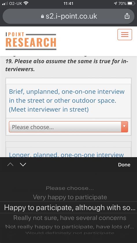 IPhone IOS Array With Dropdown Issues LimeSurvey Forums