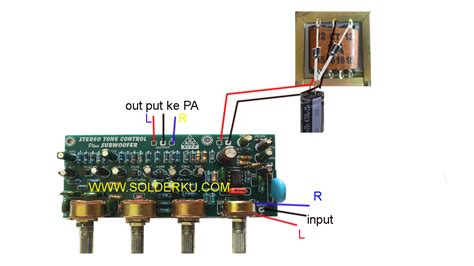 Rangkaian Tone Control Super Bass Solderku