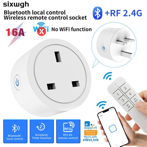Bluetooth Socket Local Control Smart Socket Rf2 4g Wireless Remote