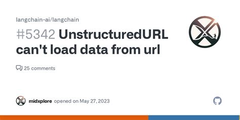 Unstructuredurlloader Cant Load Data From Url · Issue 5342