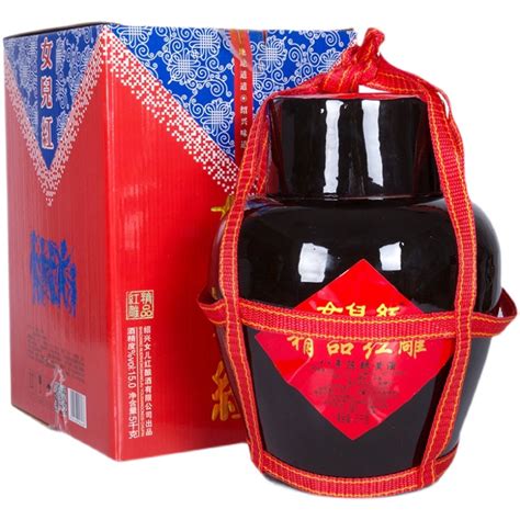 绍兴女儿红八年陈酿黄酒精品红雕黄酒10斤坛装半甜型5l花雕酒5l装虎窝淘