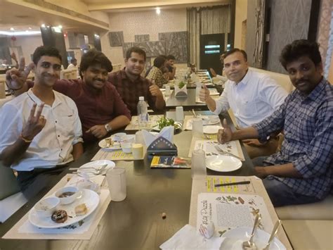 Mohammed Ghouse On Linkedin Dinner With My Mentees Hyderabad Hitec City
