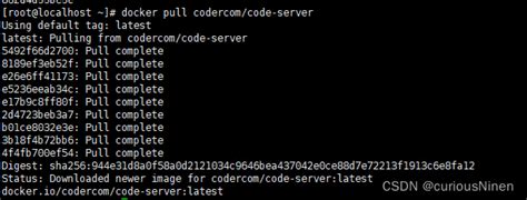 code server docker容器部署 csdn博客