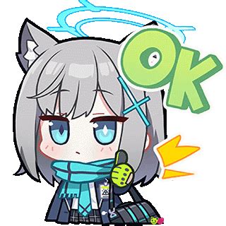 Blue Archive Sticker Blue Archive Discover Share GIFs