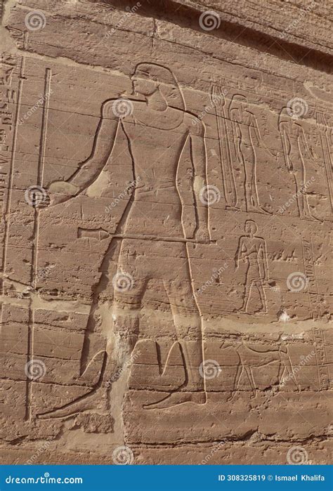 Ancient Egyptian Tombs Of Nobles Stock Image Image Of History Middle 308325819