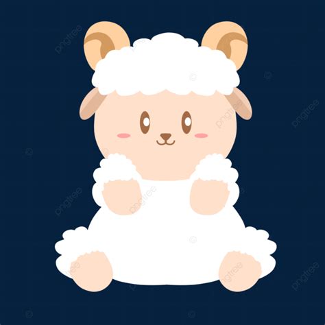귀여운 아기 양 양 귀여운 양 어린이 도서 일러스트 Png 일러스트 및 Psd 이미지 무료 다운로드 Pngtree