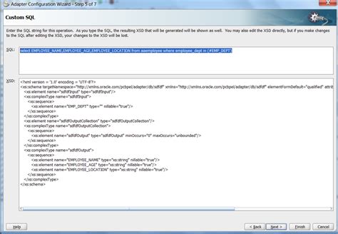 Select In Clause Db Adapter Oracle Soa Plsql Procedure Oracle Fusion Middleware Soa