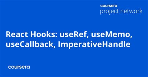 React Hooks UseRef UseMemo UseCallback ImperativeHandle Coursya