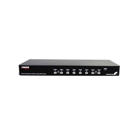 StarTech Com Port U Rackmount USB KVM Switch With OSD Startech KVM Solutions Cable Monkey