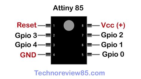 Attiny85 Programming With Arduino Easy Way