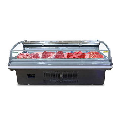 Store Frost Free Meat Deli Display Counter Refrigerator With Ce Rohs