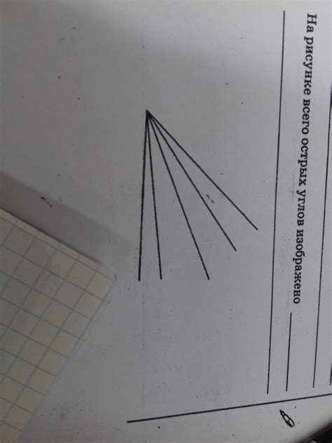 сколько острых углов изображено на рисунке Школьные Знания Com