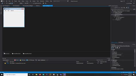 C Visual Studio 2019 Menustrip Item Click Event Stack Overflow