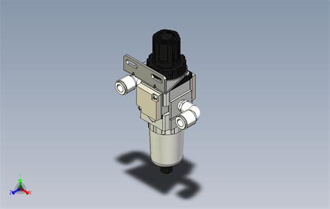 Aw20 01be模块化过滤器稳压器step模型图纸免费下载 懒石网