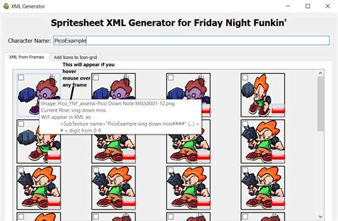 Spritesheet And Xml Generator