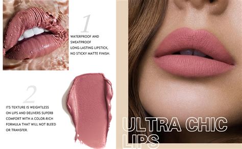 Colors Nude Liquid Lipstick Makeup Set Velvet Matte Long Lasting Waterproof Non Stick Cup Not