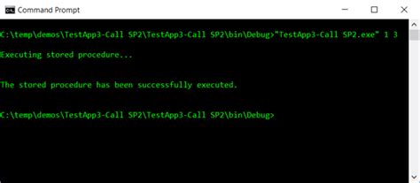 Working With Sql Server Stored Procedures And Net