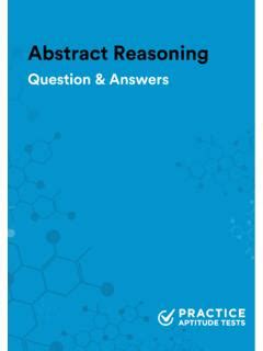 Abstract Reasoning Test PDF With Free Questions Answers Abstract Reasoning Test Pdf With