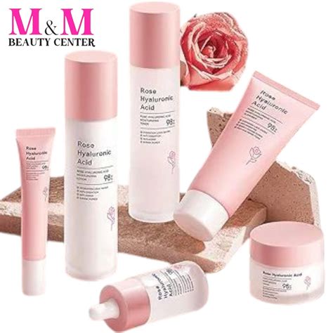 Kit Bioaqua Rose Hyaluronic Acid Mym Beauty Center