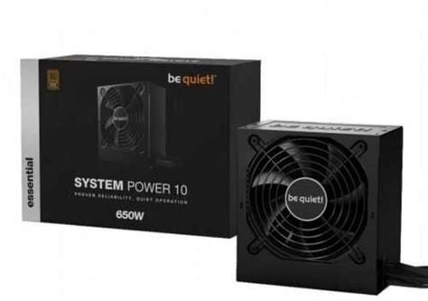 Блок питания be quiet system power 10 650w | Festima.Ru – частные ...