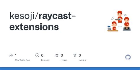 github kesoji raycast extensions