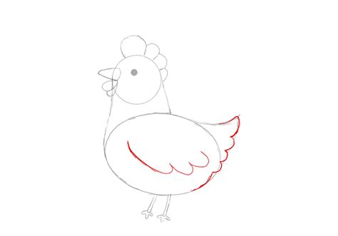 How To Draw A Chicken Design Babe