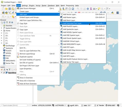 How To Plot Csv Data To Qgis As Points On A Map