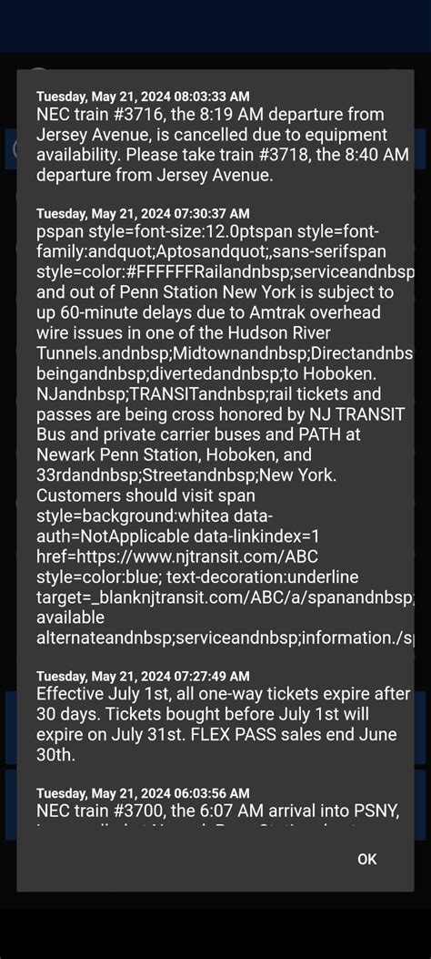 Maybe It S Just Me But This System Status Alert Is Not Very Legible R Njtransit