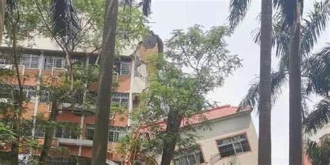 深圳居民楼倾斜倒塌原因：建筑下有暗渠导致水土流失手机新浪网