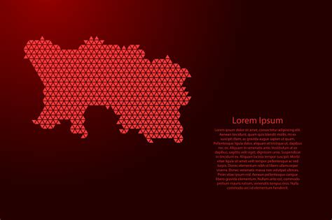 저지 지도 노드를 사용 하 여 패턴 기하학적 배경을 반복 검은 삼각형에서 추상적 인 도식 벡터 일러스트입니다 3차원 형태에 대한