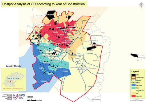 Hotspot Analysis Of Gated Development Construction Periods Note The