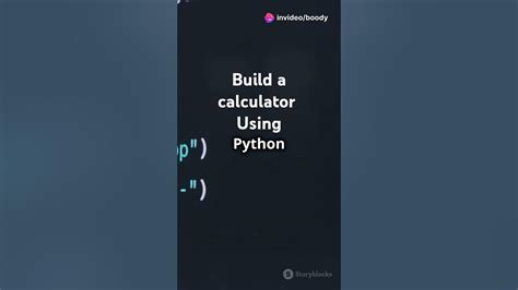 How To Make A Simple Calculator Using Python Ai Hardware Tech Pcdev Dev Python