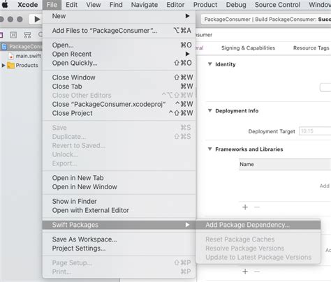 Implementing Swift Package Manager Consuming Packages Little Green Viper
