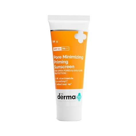 Buy The Derma Co Pore Minimizing Priming Sunscreen With Spf Pa G Online At Best Price