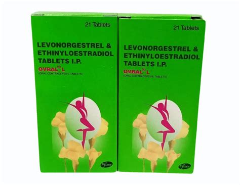 Ovral L Levonorgestrel And Ethinyl Estradiol Tablets 0 15 Mg 0 03 Mg