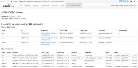 采用yarn方式启动spark Thriftserverthriftserver Yarn Csdn博客