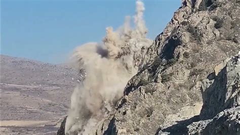 Минирање карпа Градско Прилеп Blasting Youtube