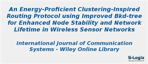 Energy Proficient Clustering Inspired Routing Ns2 Projects S Logix