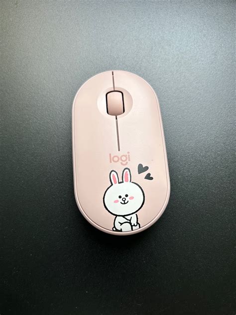 Logitech Pebble Wireless Mouse Pink Cony Computers Tech Parts Accessories Mouse