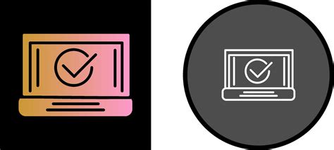 Checkmark Vector Icon 42488076 Vector Art At Vecteezy